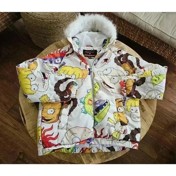 Members Only | Jackets & Coats | Nickelodeon X Members Only White High ...
